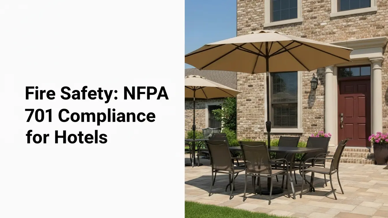 Fire Safety: NFPA 701 Compliance for Hotels