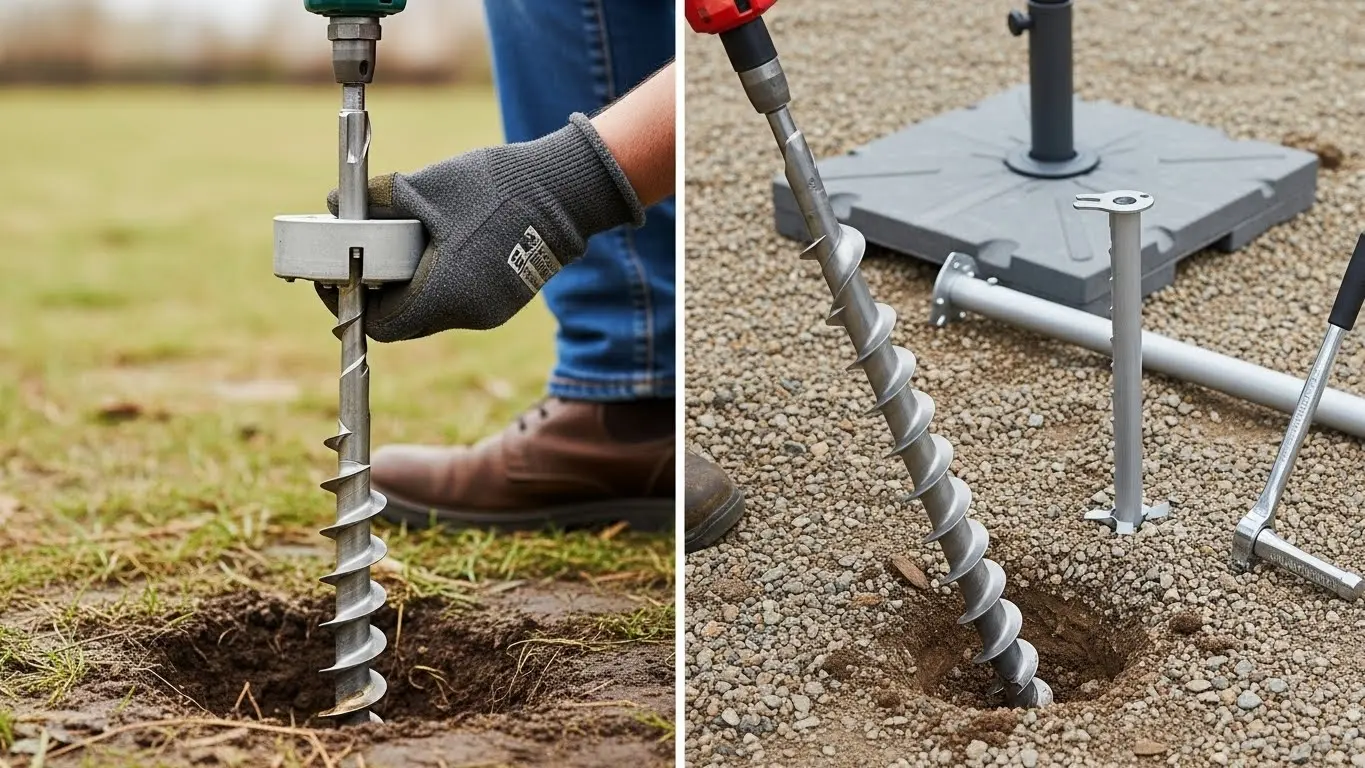 Factory Solution 3: In-Ground Mounts (Perm)